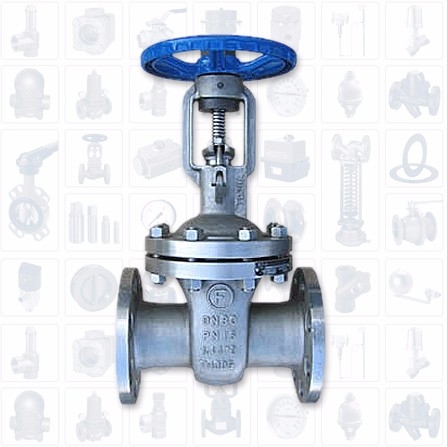 Schieber Typ 075 Keilrundschieber mit außenliegender Spindel - Edelstahl