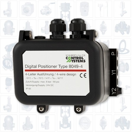 Type 8049 Digital positioner to build on pneumatic valves